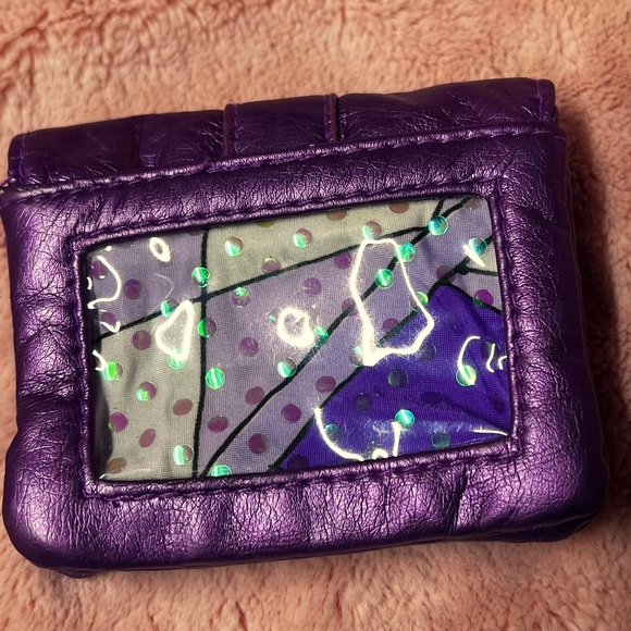 Lu Lu | Bags | Lu Lu Small Purple Wallet With So Many Compartments ...